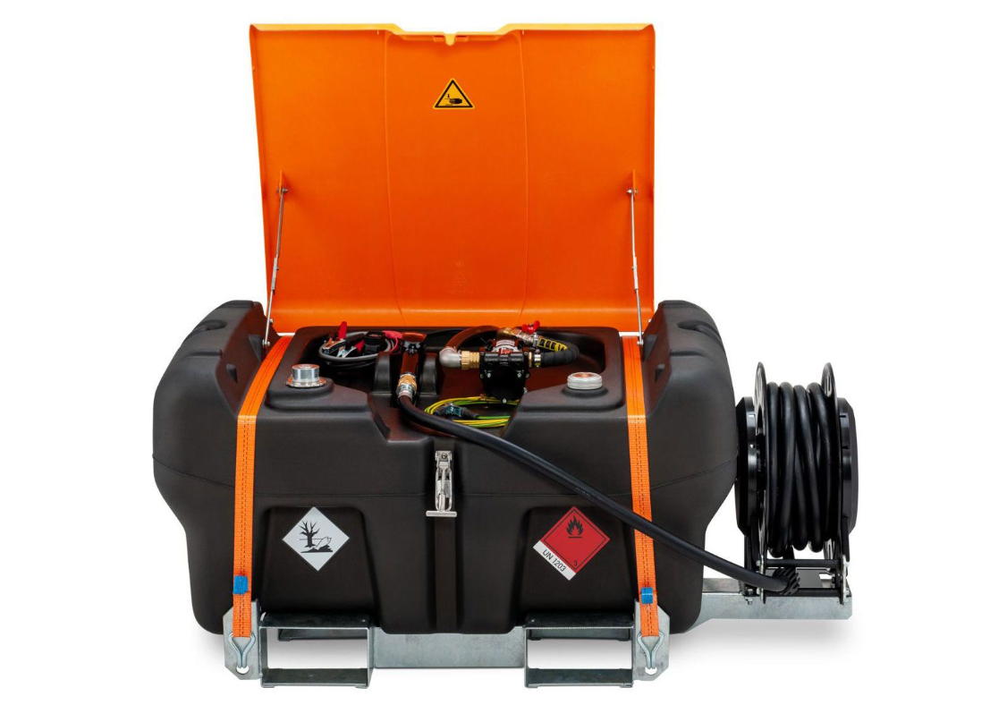 Cemo KS-Mobil Easy 330-Liter PREMIUM mit Elektropumpe (12V) / Tankanlage